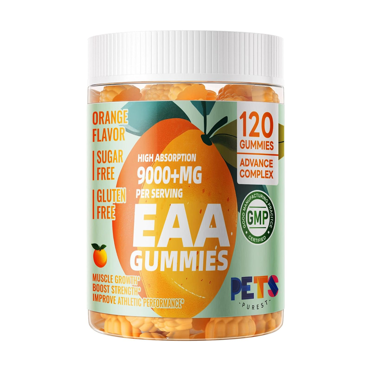 natural energy boost EAA gummies