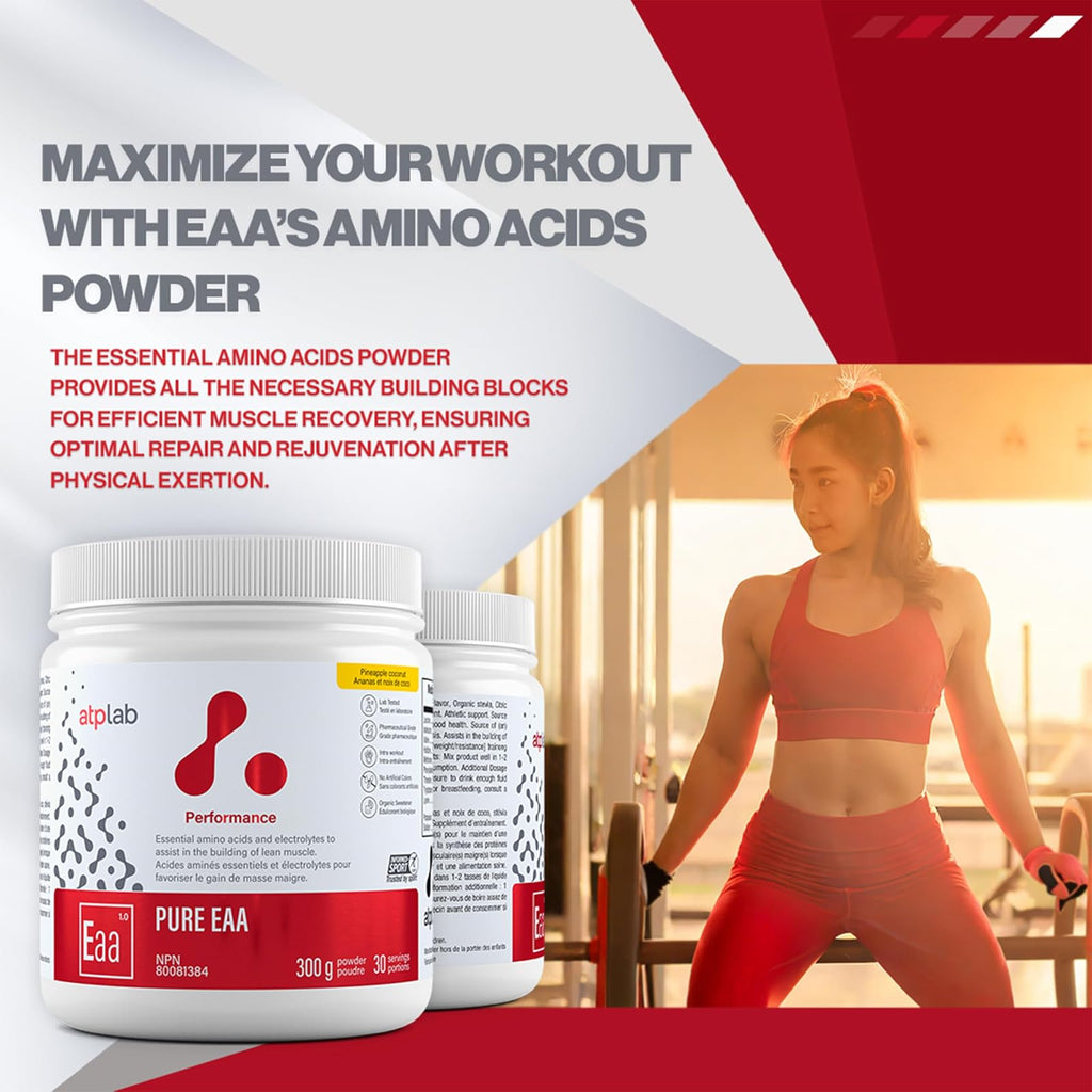 Natural energy boost EAA powder