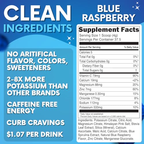 natural energy boost electrolyte powder