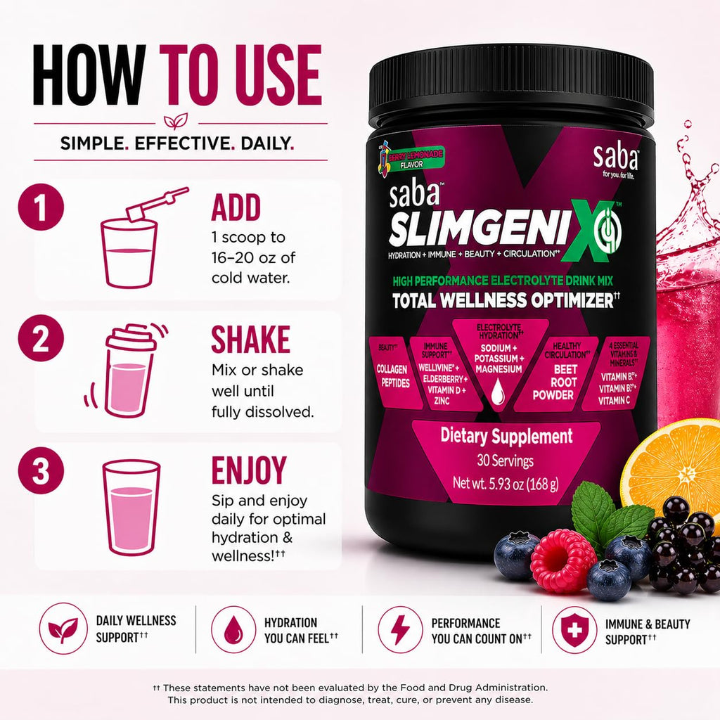Natural energy boost electrolyte powder