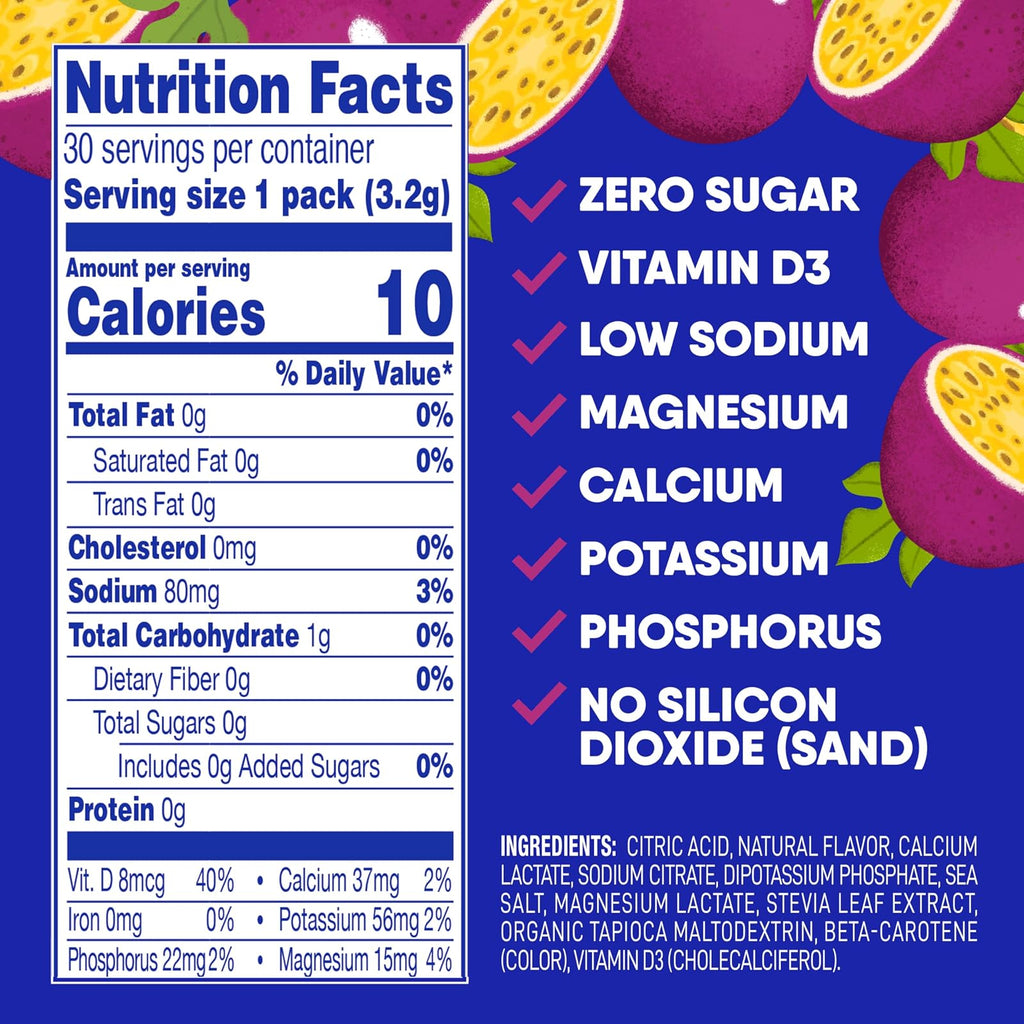 natural energy boost electrolyte powder