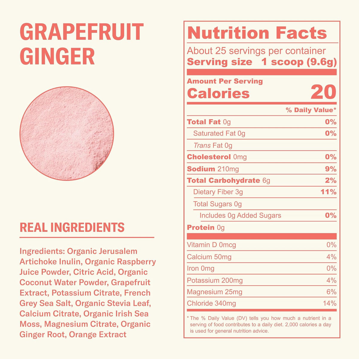 natural energy boost electrolytes powder