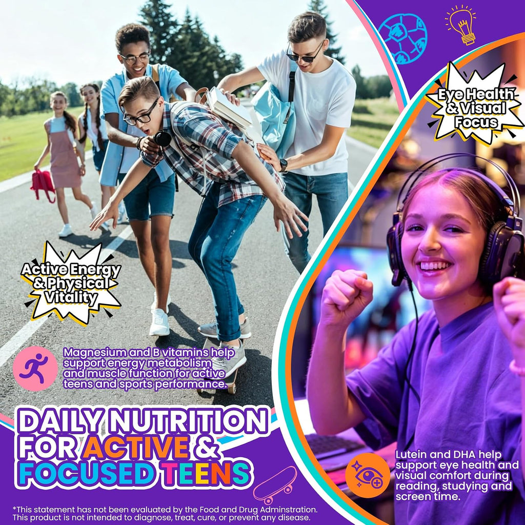 Natural energy boost for teens