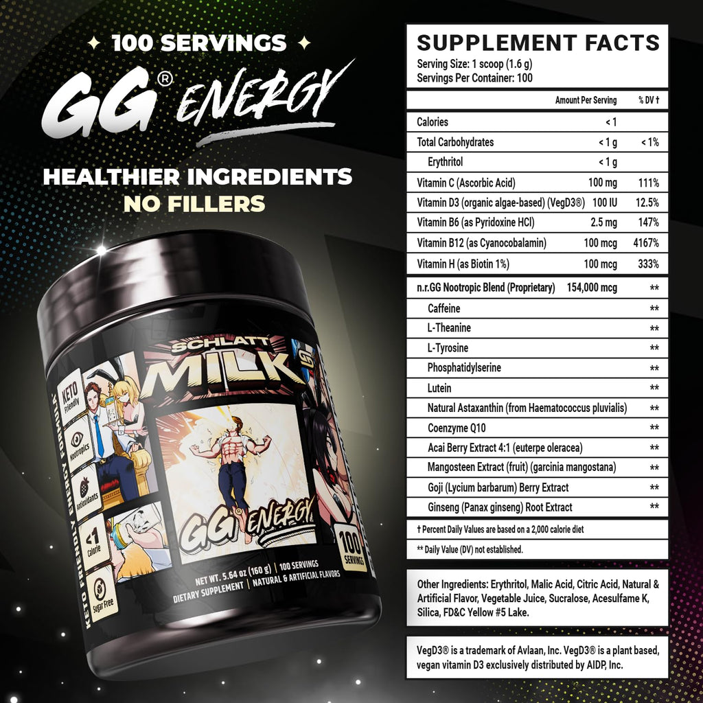 Natural energy boost for workouts