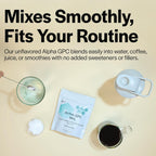 Natural energy boost from Alpha GPC