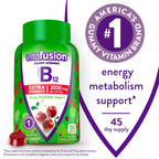 Natural energy boost from B12 gummies