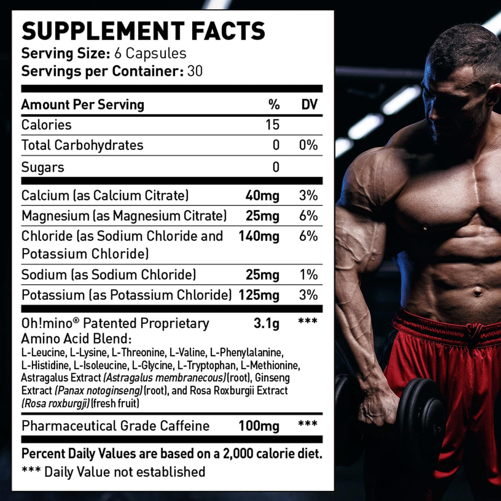 natural energy boost from BCAA