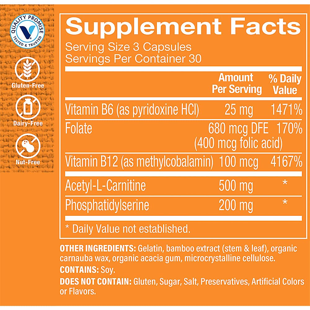 natural energy boost from blended vitamin & mineral supplements