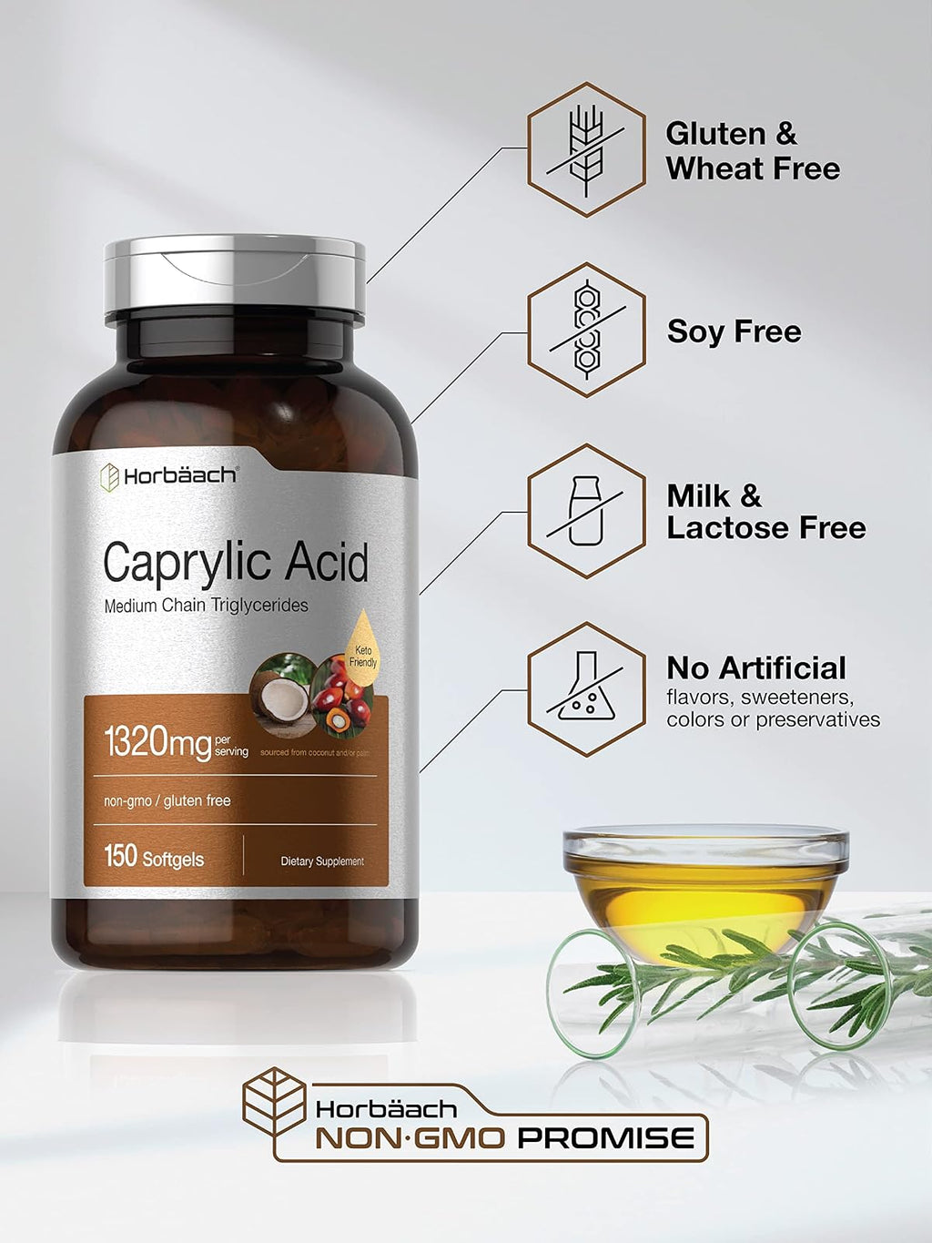 natural energy boost from caprylic acid