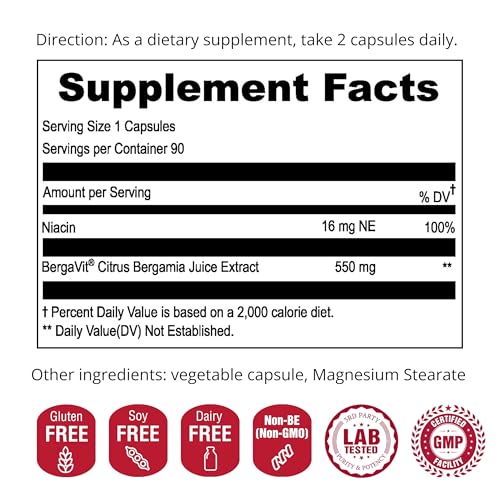 Natural energy boost from Citrus Bergamot