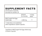 Natural energy boost from fish eggs