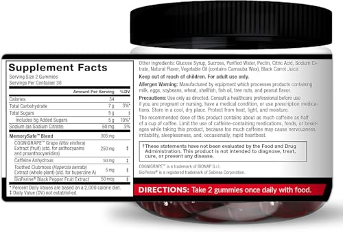 Natural energy boost from Forebrain gummies