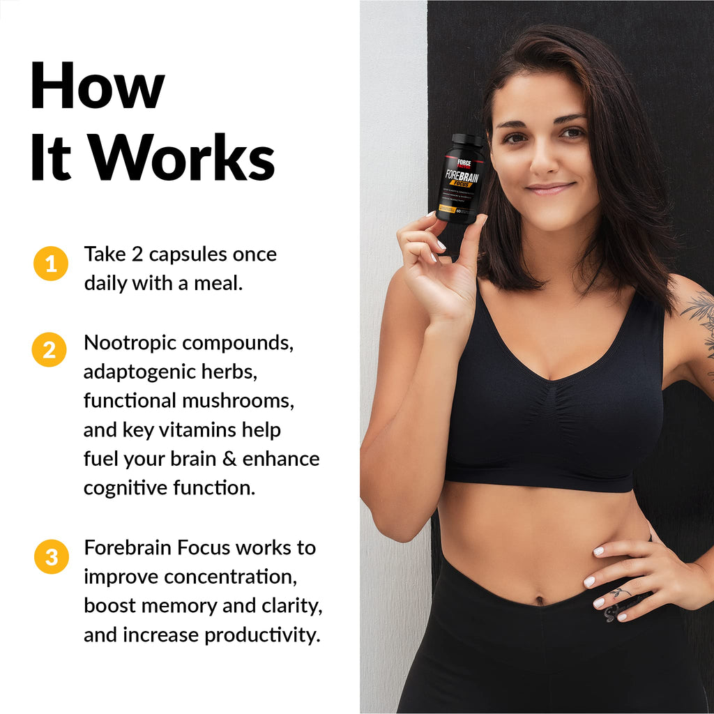 Natural energy boost from Forebrain