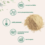 Natural energy boost from lecithin powder