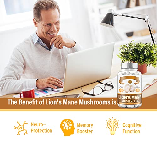 Natural energy boost from Lion's Mane
