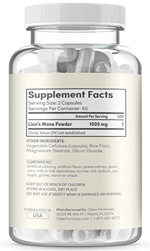 Natural energy boost from Lions Mane