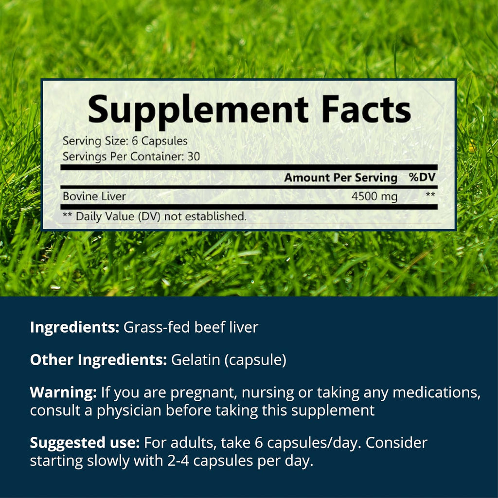 Natural energy boost from liver extract