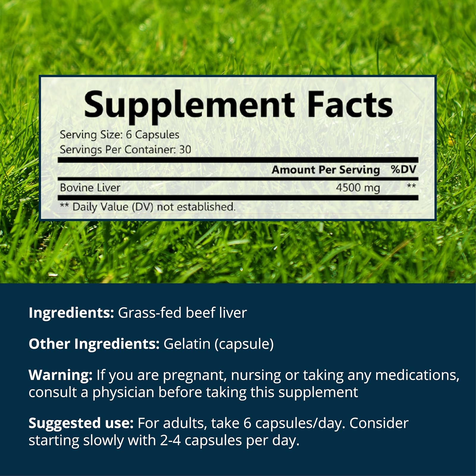 Natural energy boost from liver extract