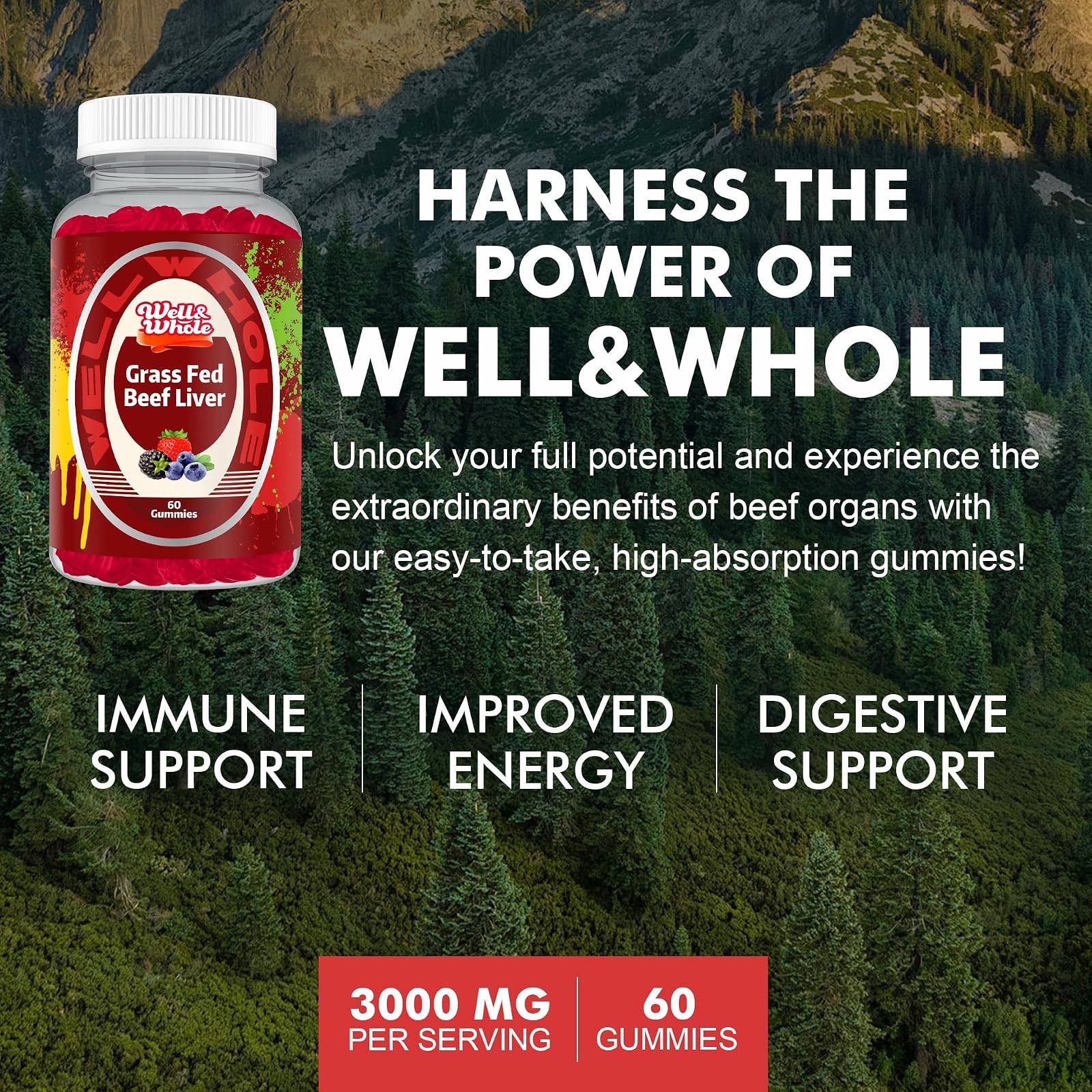 natural energy boost from liver gummies