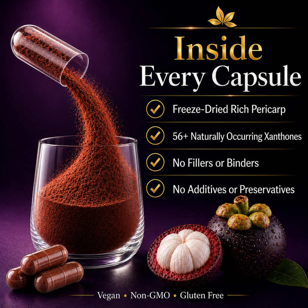 Natural energy boost from mangosteen