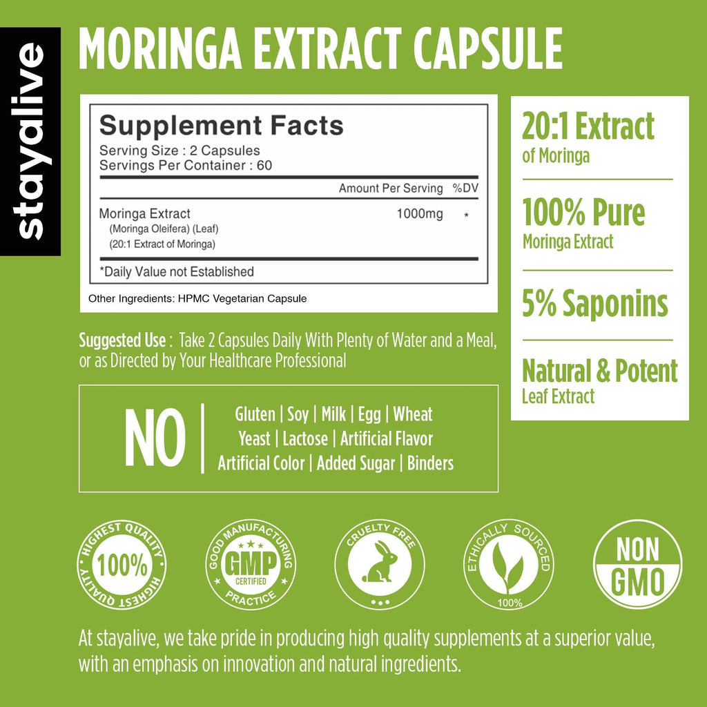 natural energy boost from moringa
