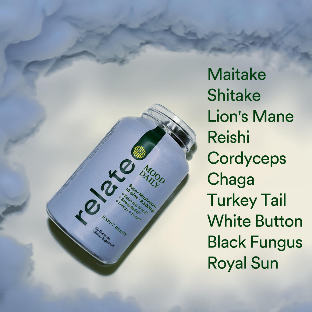 natural energy boost from mushroom gummies