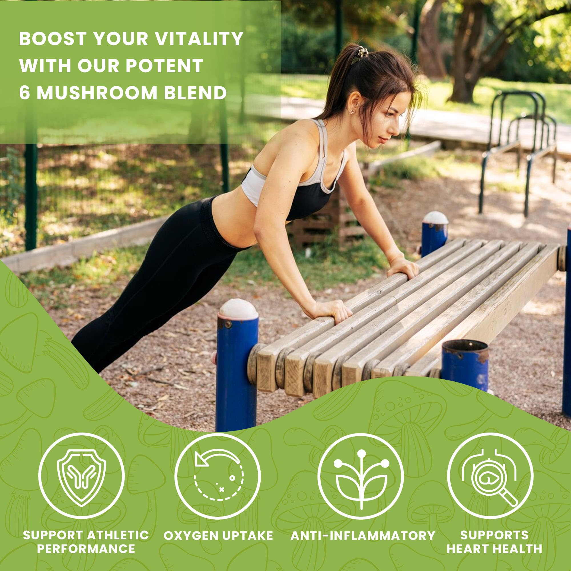 natural energy boost from mushrooms