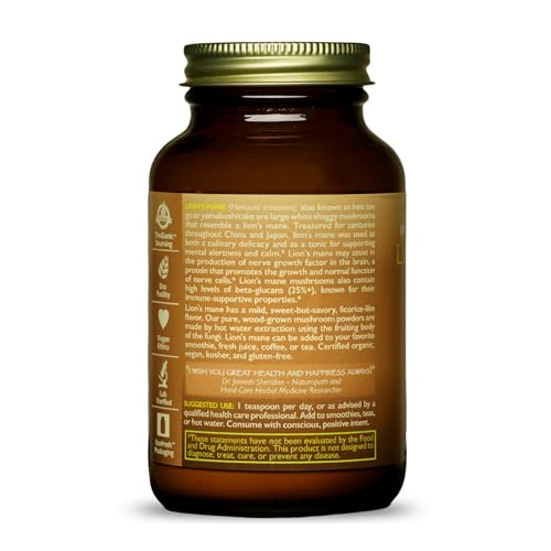 Natural energy boost from mushrooms