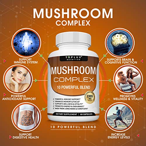 Natural energy boost from mushrooms
