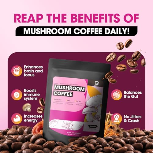 natural energy boost from mushrooms