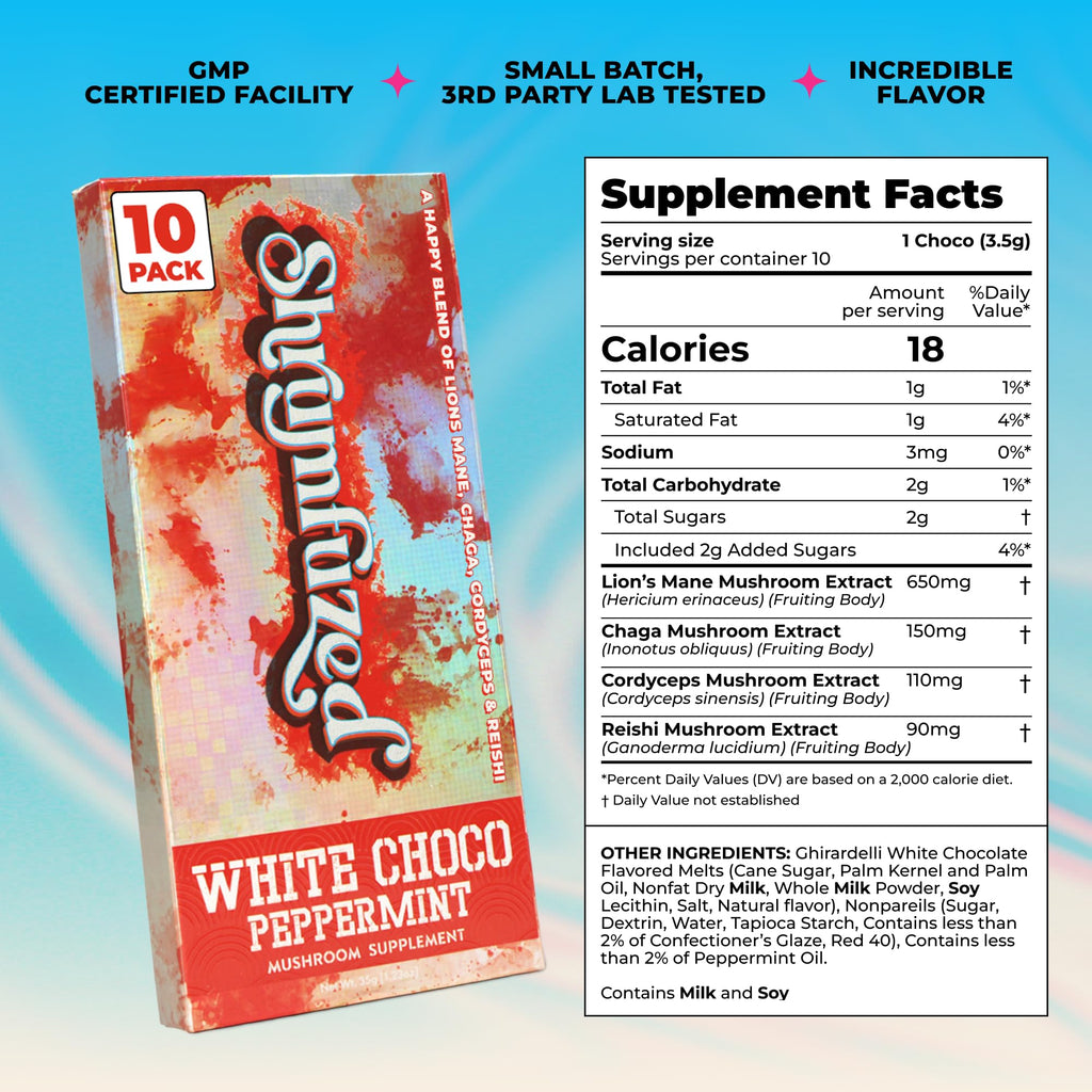 Natural energy boost from mushrooms