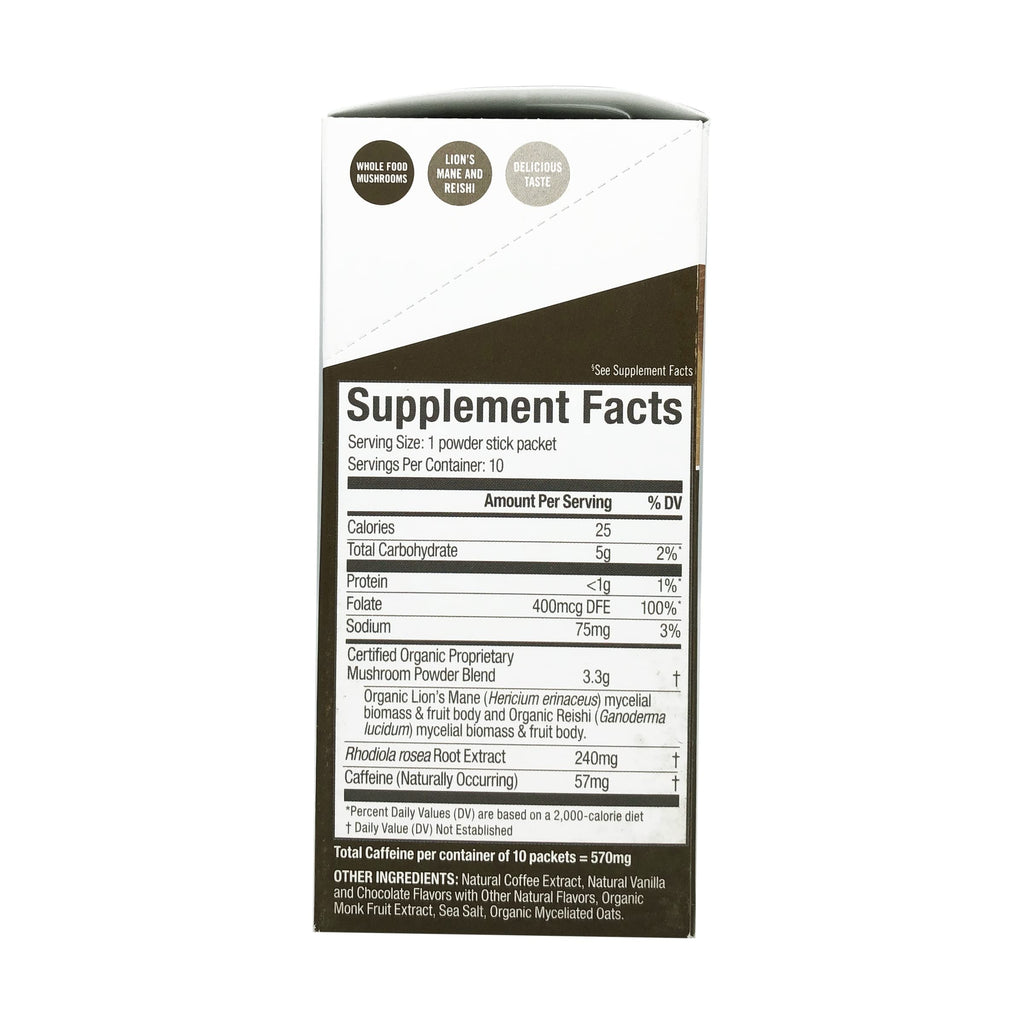 natural energy boost from mushrooms