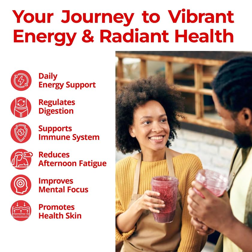 Natural energy boost from red superfood