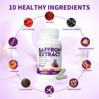 Natural energy boost from saffron vitamins