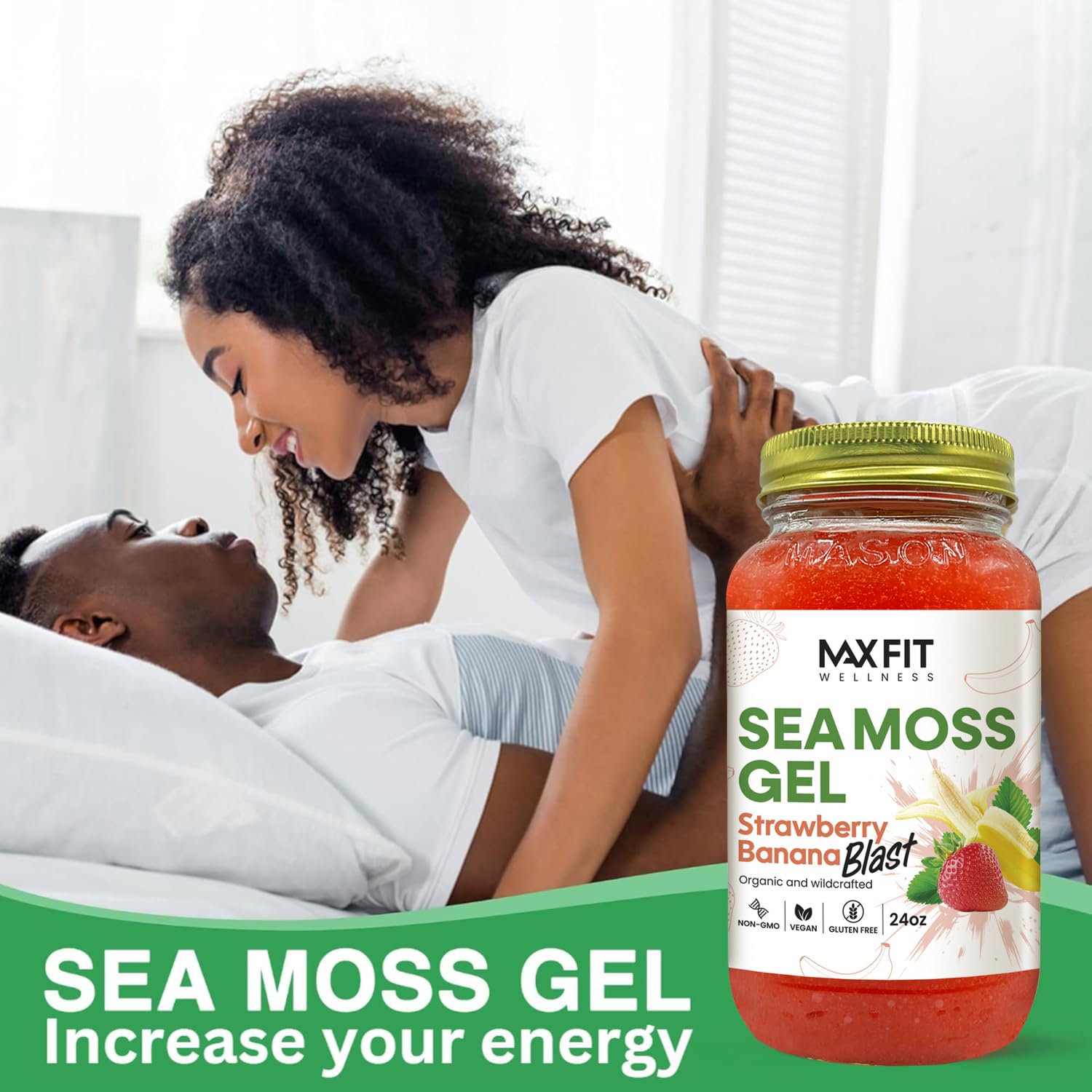 Natural energy boost from sea moss