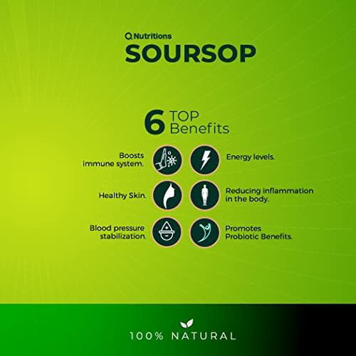 Natural energy boost from Soursop capsules