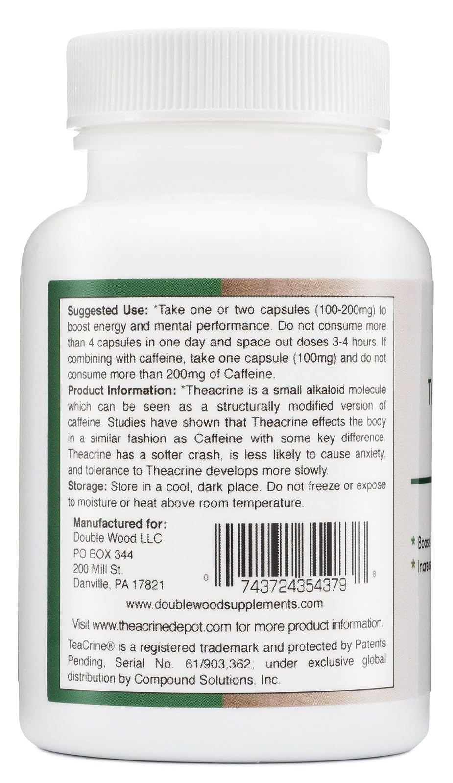 Natural energy boost from Theacrine