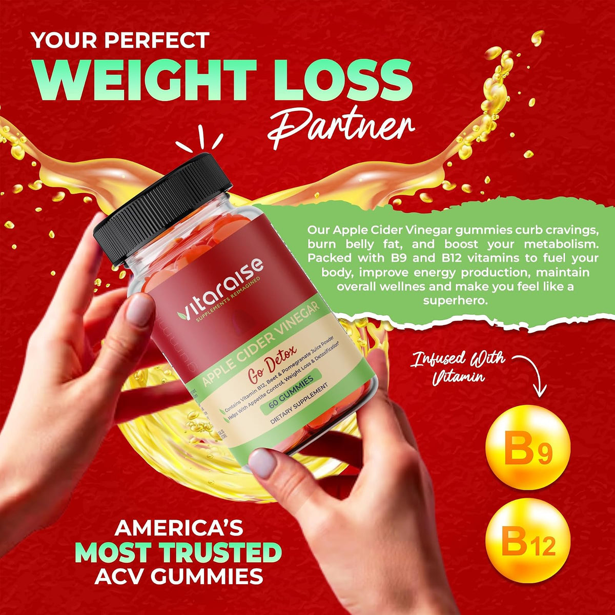 Natural energy boost from vitamin B complex