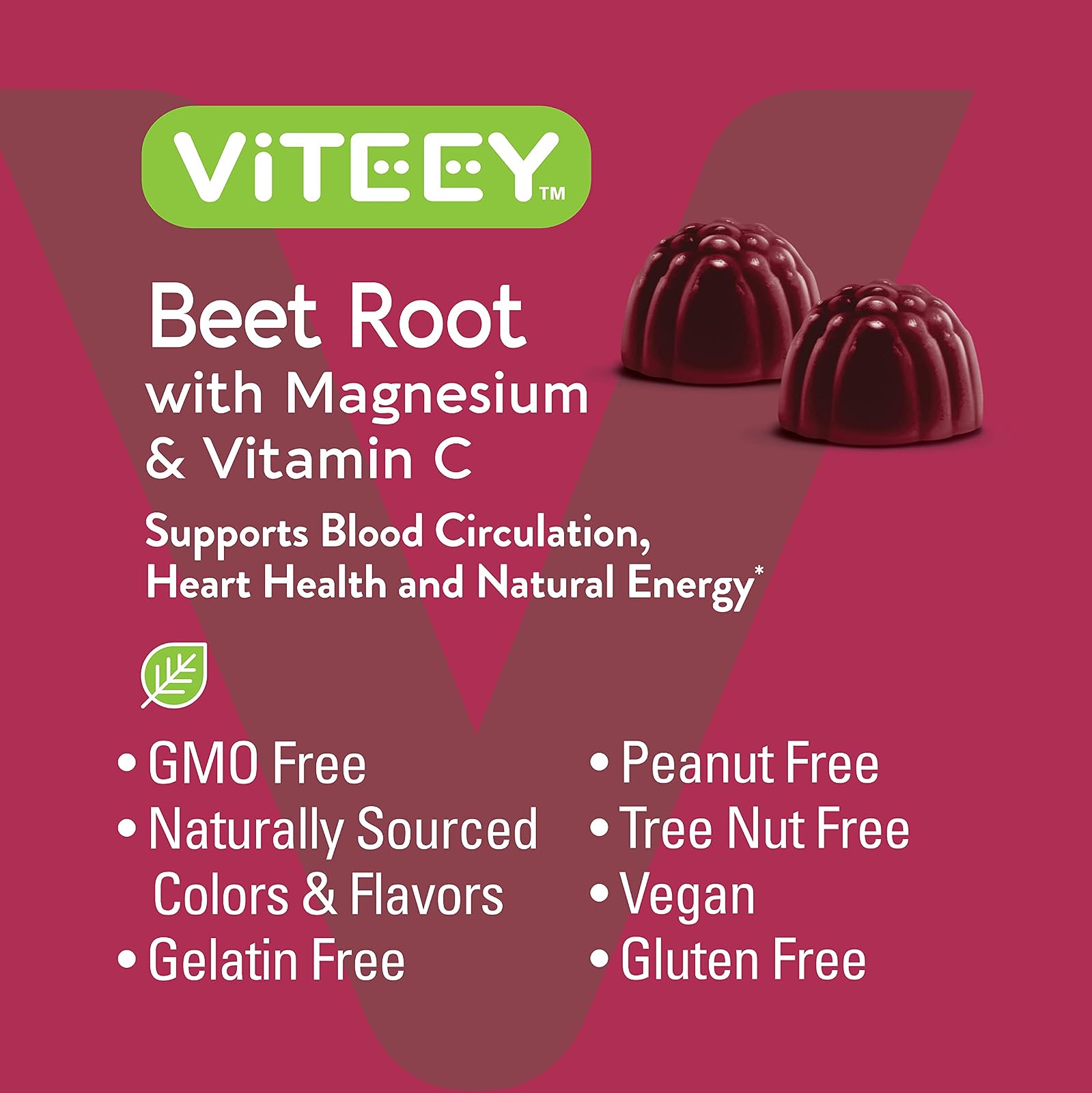 Natural energy boost from Viteey gummies