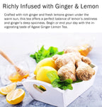 natural energy boost ginger tea
