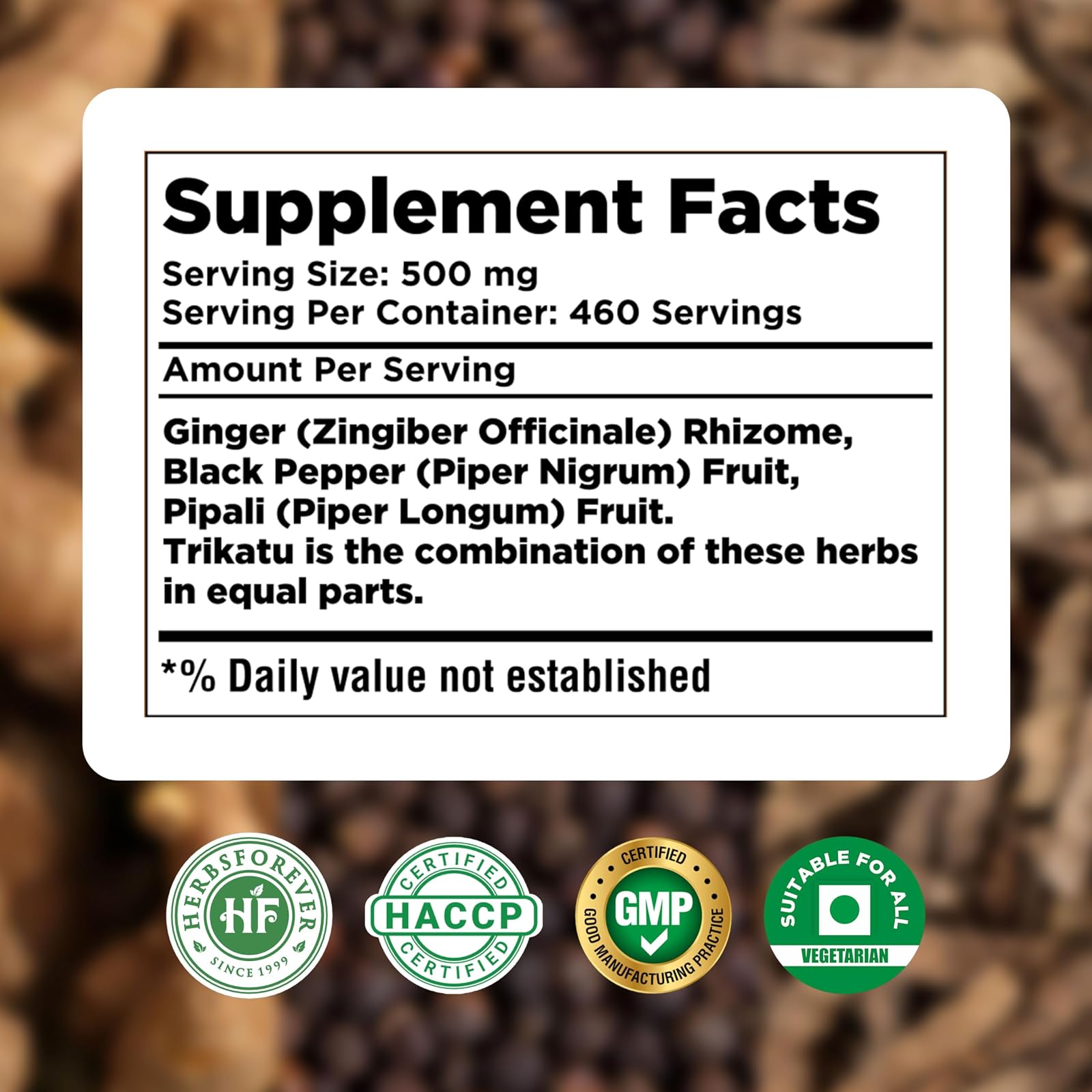 Natural energy boost ginger tea