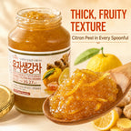 Natural energy boost ginger tea