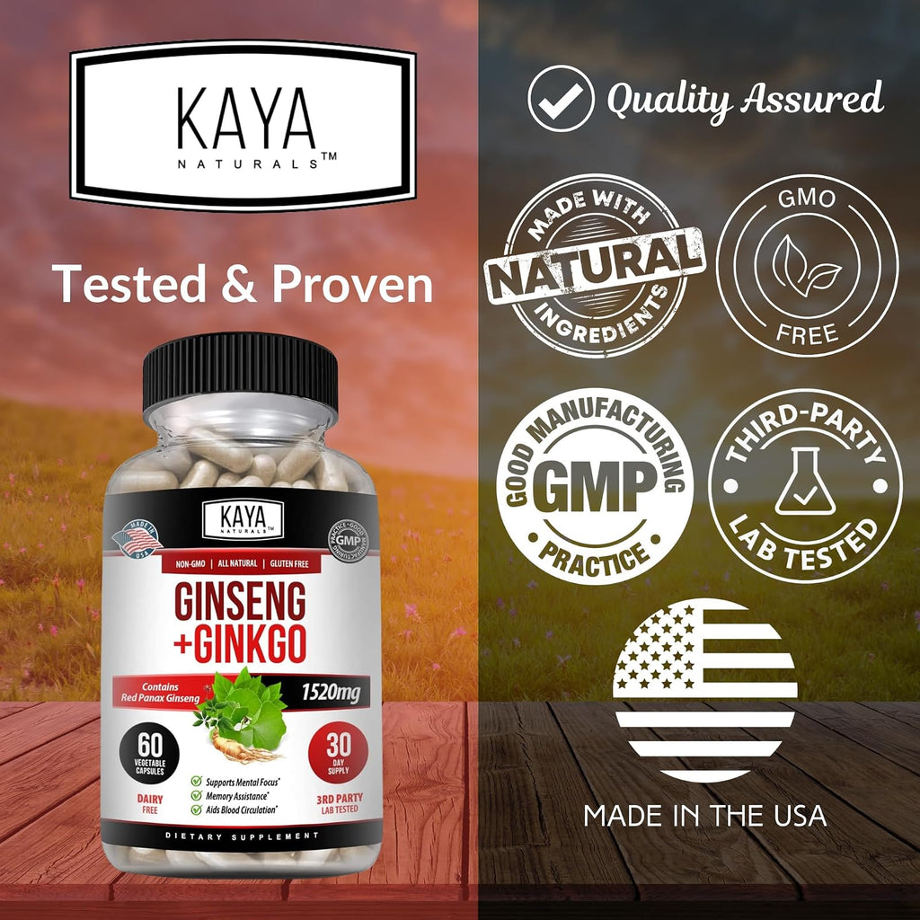 natural energy boost ginkgo biloba