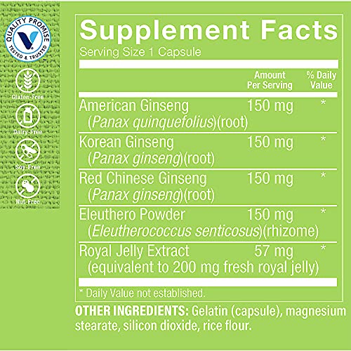 natural energy boost ginseng capsules