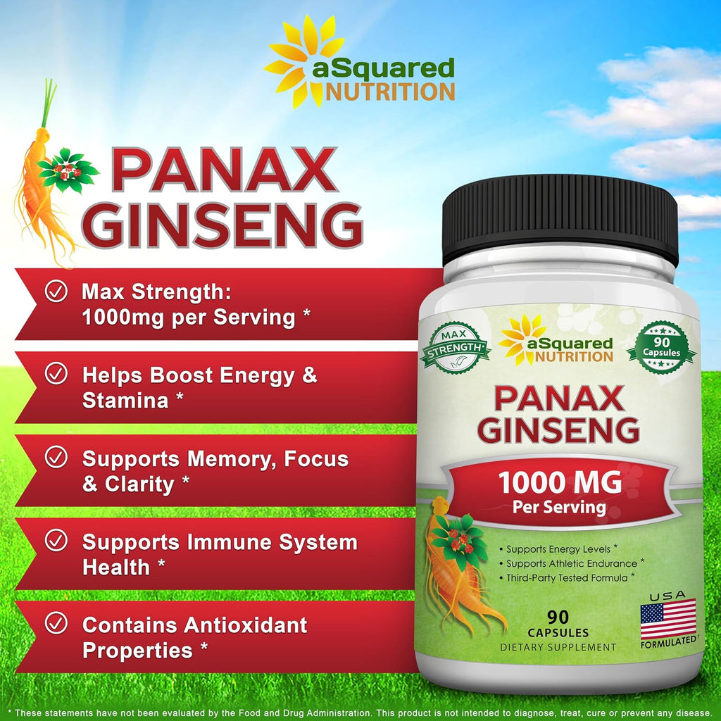 natural energy boost ginseng supplement