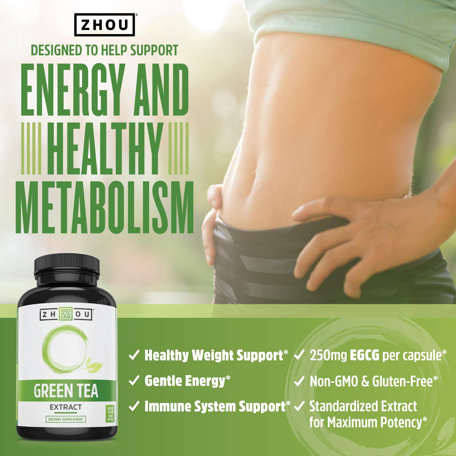 natural energy boost green tea extract
