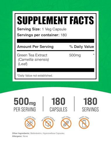 natural energy boost green tea extract