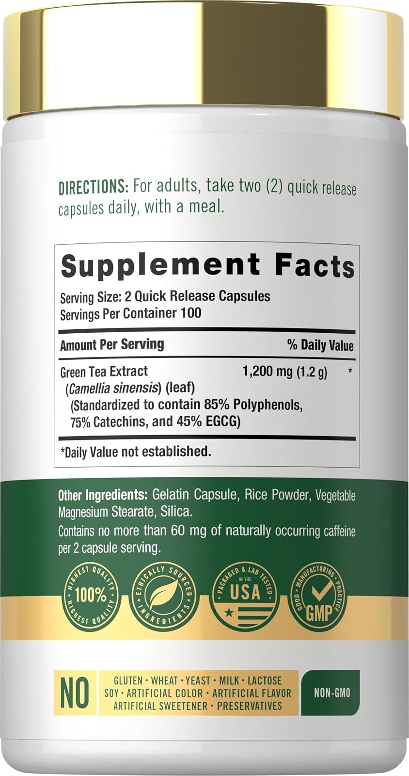 natural energy boost green tea extract