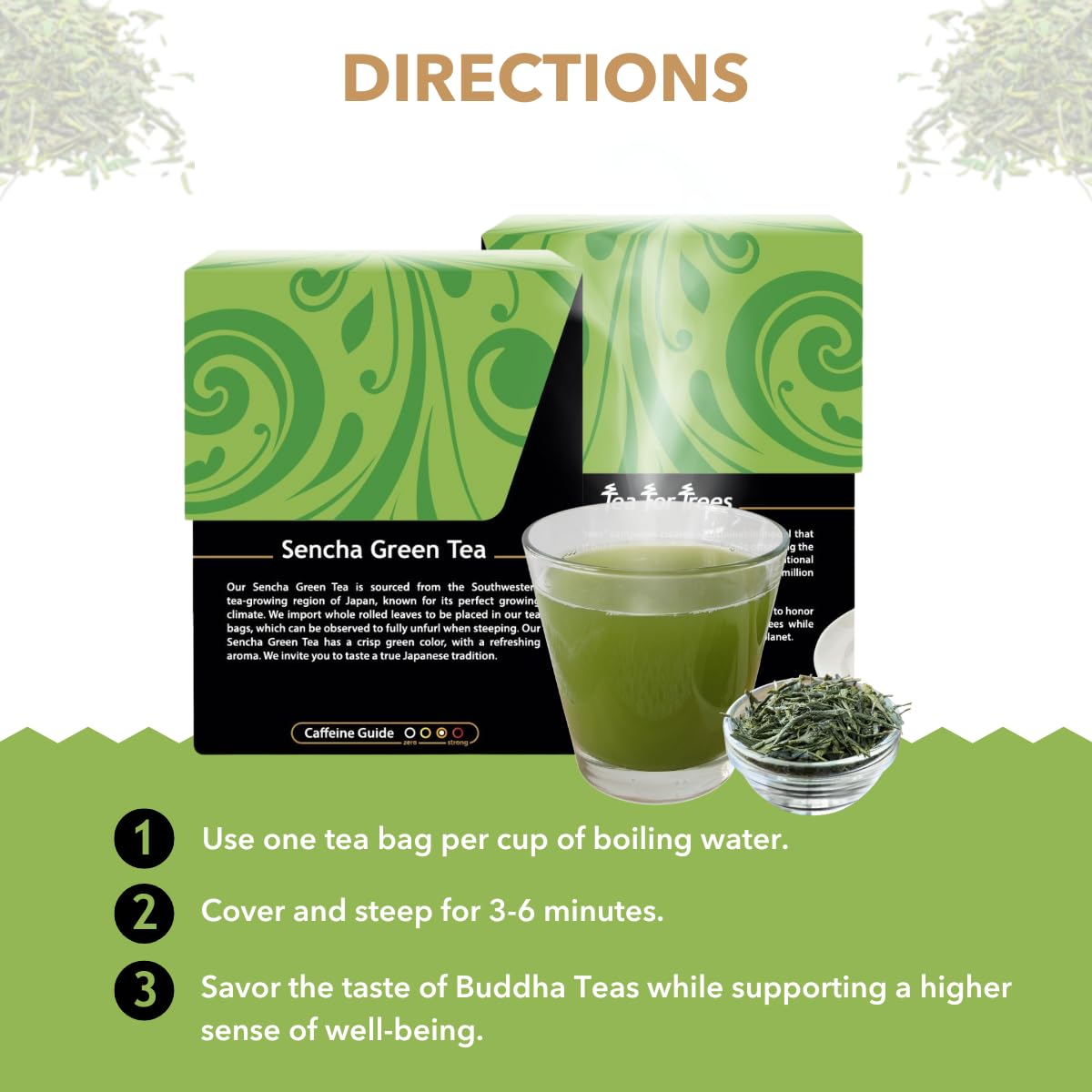 natural energy boost green tea