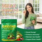 natural energy boost greens gummies